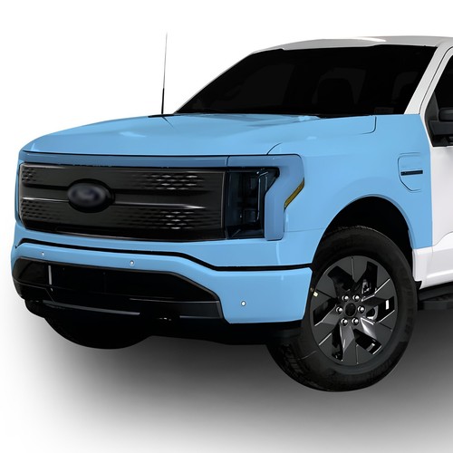 Pre Cut Paint Protection Film Clear PPF Kit for Ford F150 Lightning ...