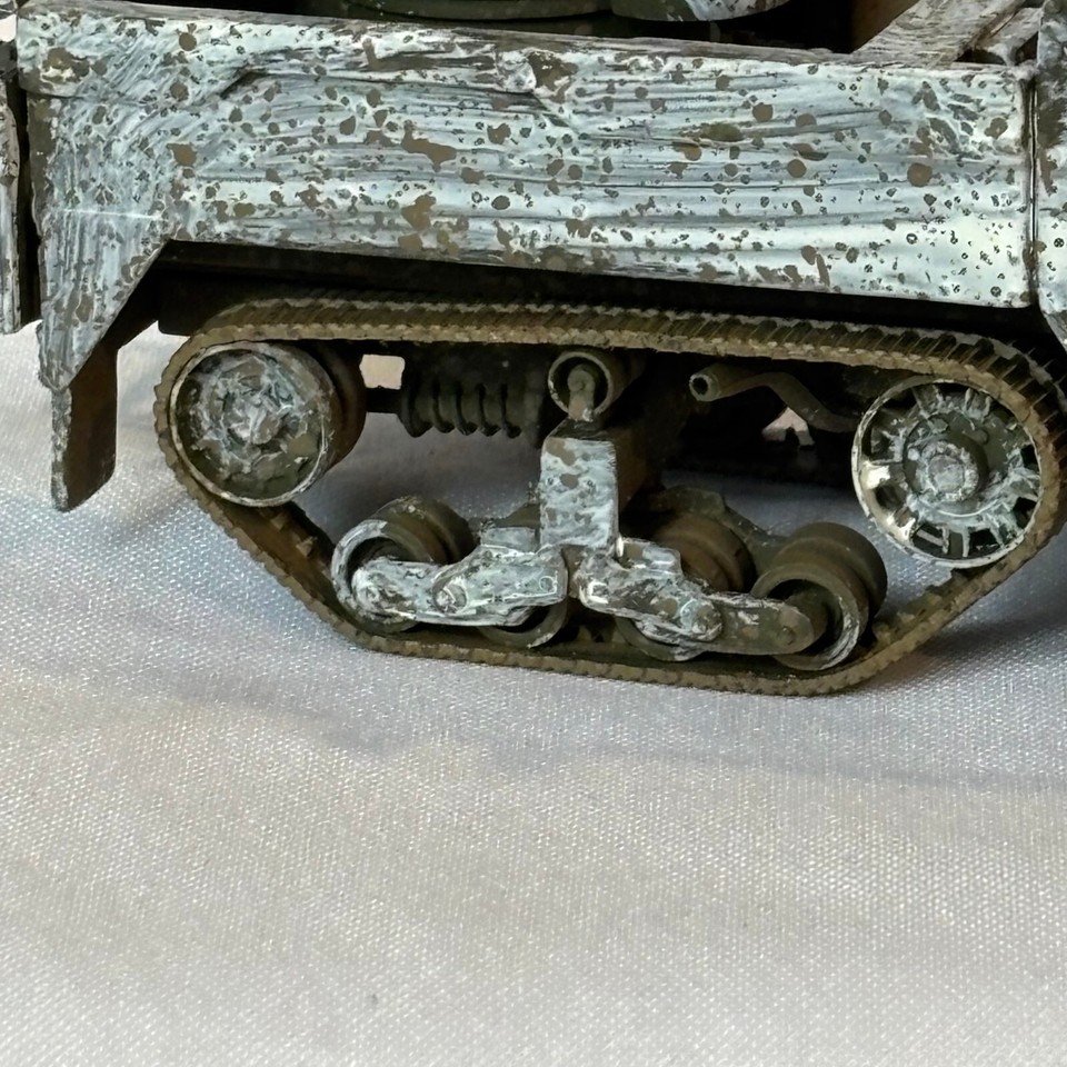 2004 Corgi Battle Of The Bulge WW2 M16 Quad Gun Anti Aircraft Half ...