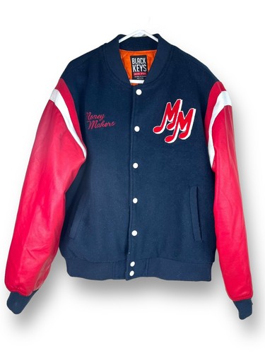 Black Keys MM Money Makers Vintage Varsity Jacket Men’s Sz Large | eBay