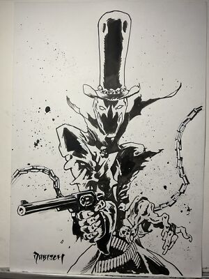 Gunslinger Spawn Ink/Pencil Original Comic Art Signed 11.75x16.5 | eBay