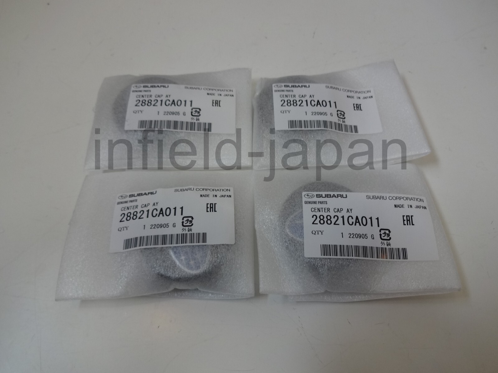 Genuine Subaru 86 BRZ ZN6 Wheel Center Caps 28821CA011 x4 F/S | eBay