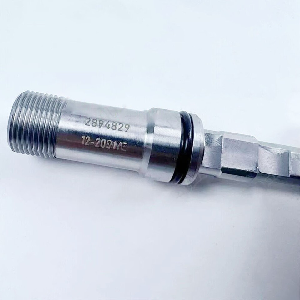 6Pcs Injector Connector Tubes Engine 2894829 Fits For Cummins ISX15 ...