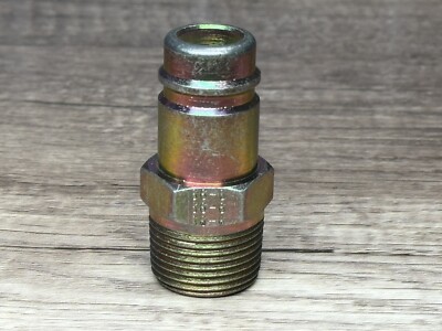 Foster 6 Series Quick Coupler Plug 3/4 Body 3/4 NPT Air and Water Hose ...