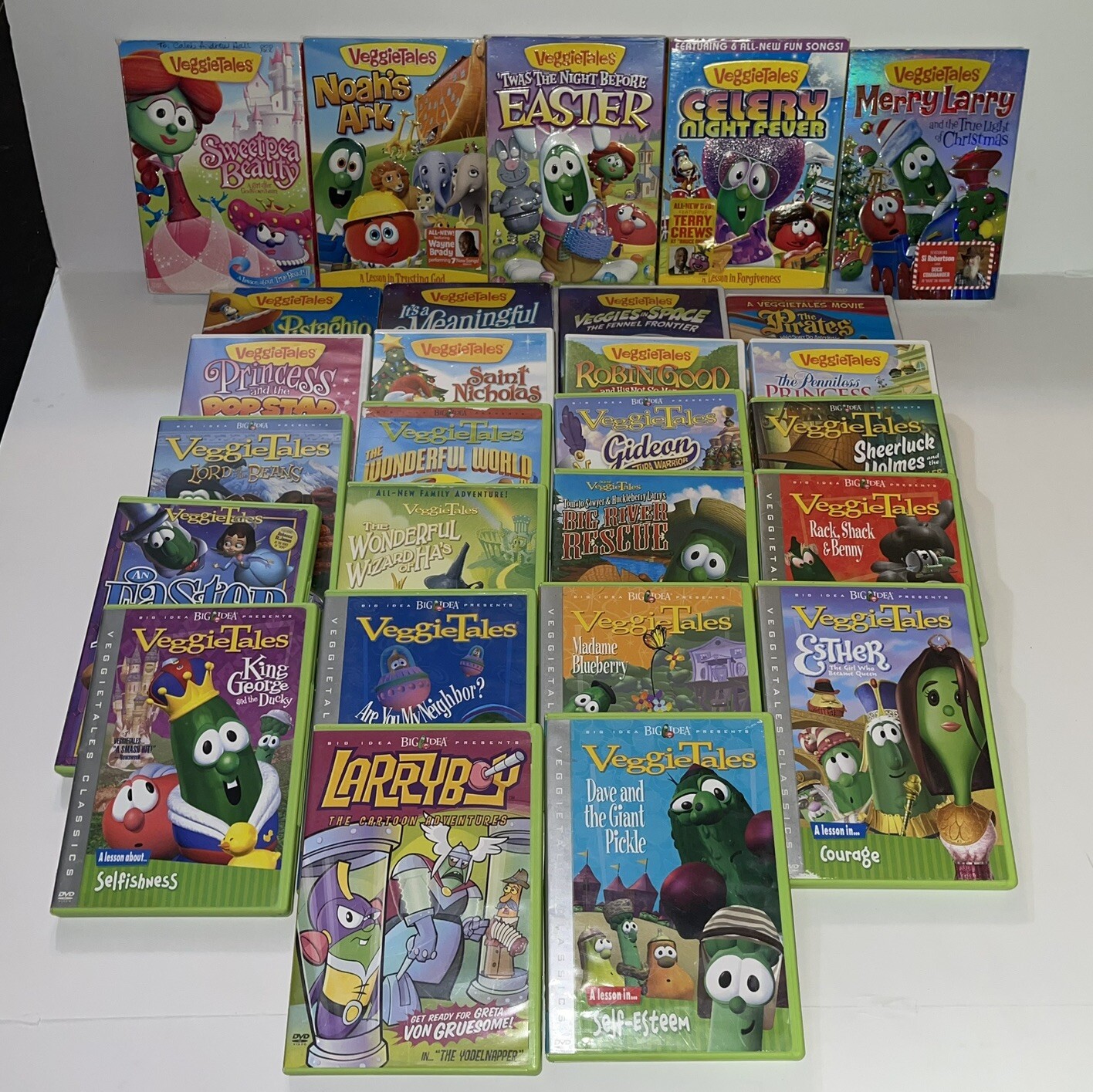 Veggie Tales DVD Lot of 27 Kids Collection | Grelly USA