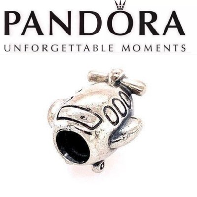 Retired Pandora Sterling Silver Airplane Charm 790561 ALE | eBay