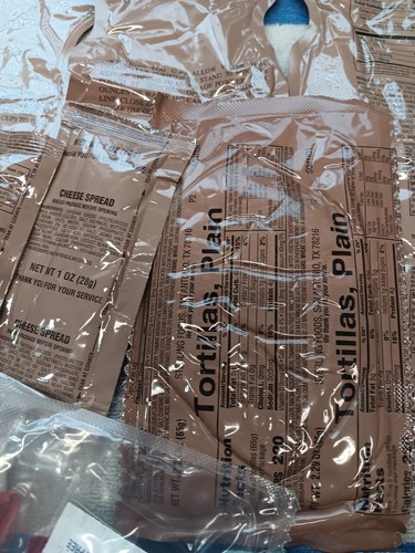 MRE Meal Ready To Eat Variety Pack Drinks Snacks | eBay