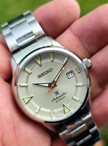 Seiko Prospex X Alpinist Limited Edition Stunning White Dial 42 custom ...