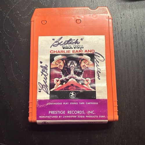 1970's Charlie Earland Black Drops 8-track Tape Prestige Jazz PR8-142 ...