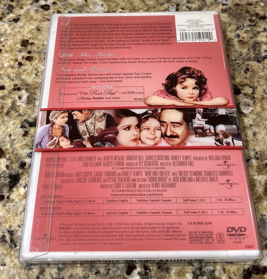 Shirley Temple: Little Darling Pack - Now and Forever/Little Miss ...