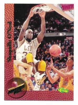 SHAQUILLE O'NEAL 1995 CLASSIC SUPERIOR PIX #74 LSU MINT | eBay