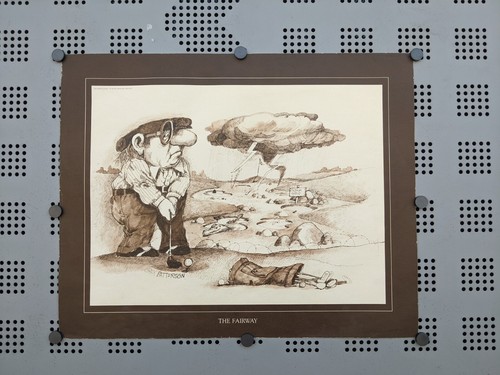 Vintage Gary Patterson Art " THE FAIRWAY " Art Print 16"x20" | eBay
