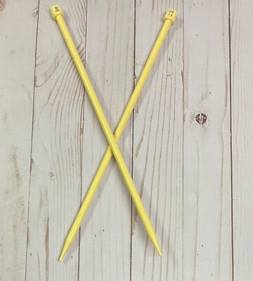 Boye Balene II Knitting Needles Resin Pair Assorted Single Point ...