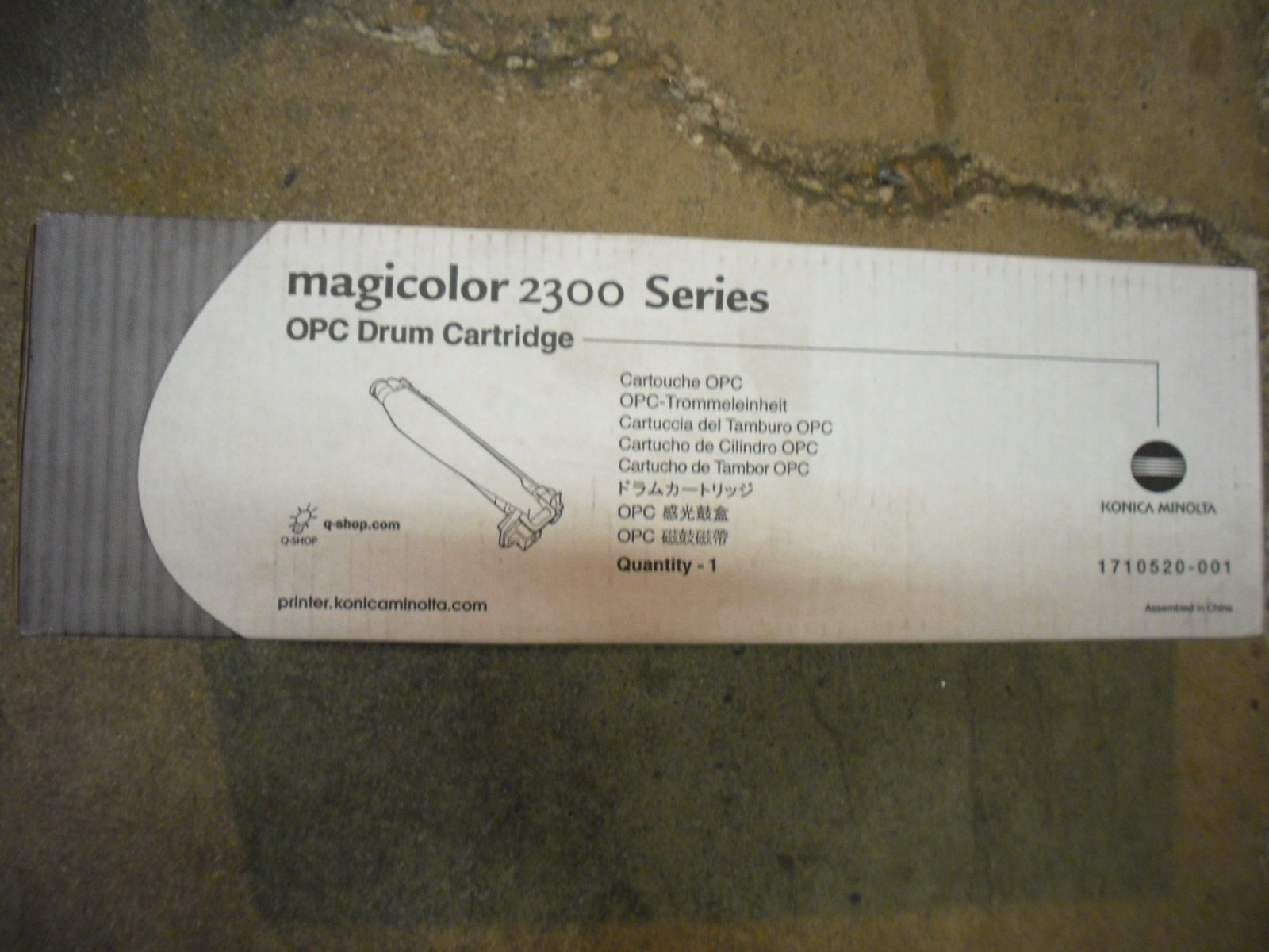 New ! Genuine Konica Minolta Magicolor 2300 2350 OCP Drum Cartridge ...