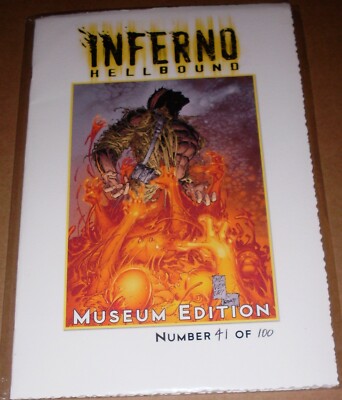 Inferno Hellbound Museum Edition Marc Silvestri cvr #67/100 Top Cow Jay ...