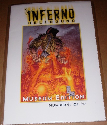 Inferno Hellbound Museum Edition Marc Silvestri cvr #67/100 Top Cow Jay ...