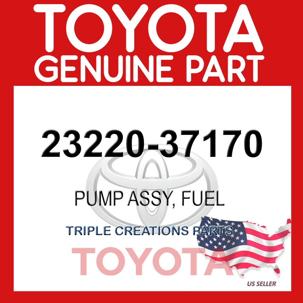 Genuine Toyota 23220-37170 Pump Fuel 2322037170 OEM | eBay