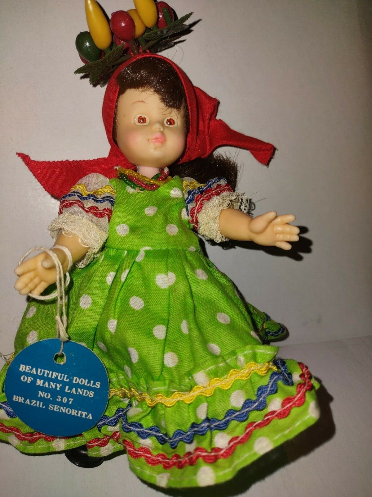 Vintage 1973 S&M Shillman Beautiful Dolls of Many Lands Brazil Senorita ...