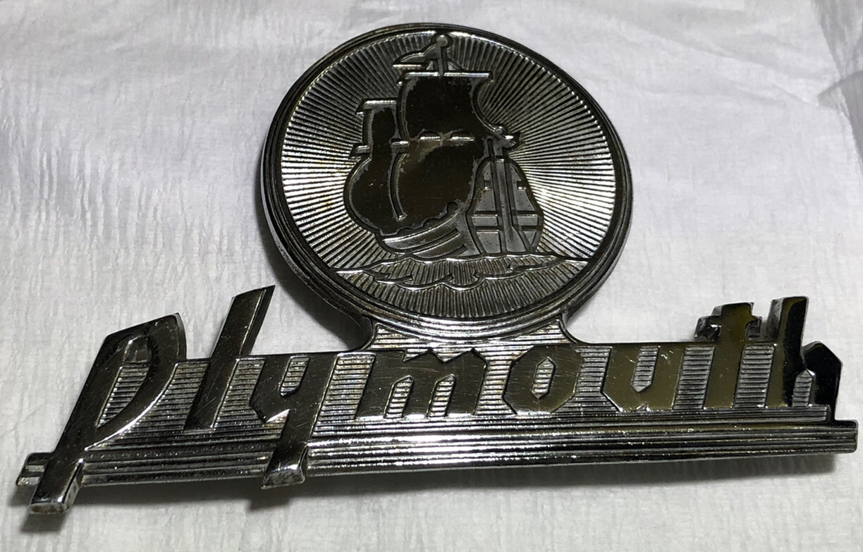 1940 PLYMOUTH TRUNK LID EMBLEM/ORNAMENT | eBay