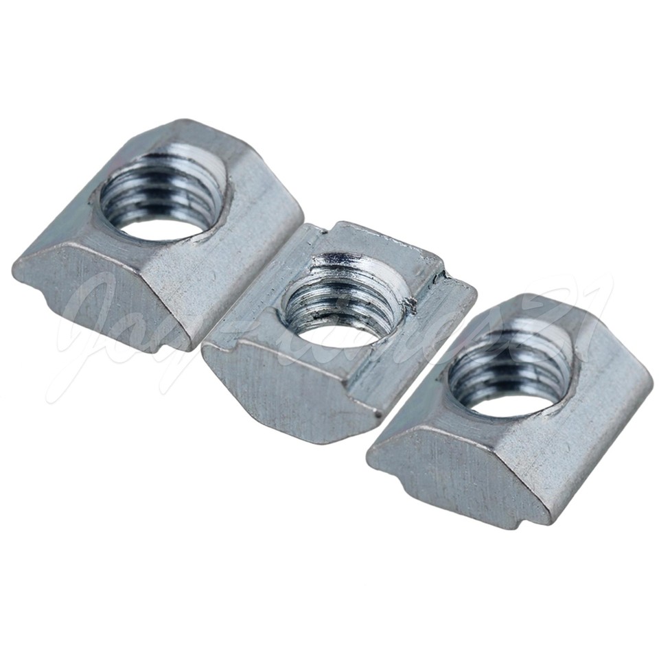 50Pieces 20 Series European M6 Thread in T Sliding Nut Block Carbon ...