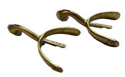 Swan Neck Spurs Short British Army / Military Officers & Soldiers ...
