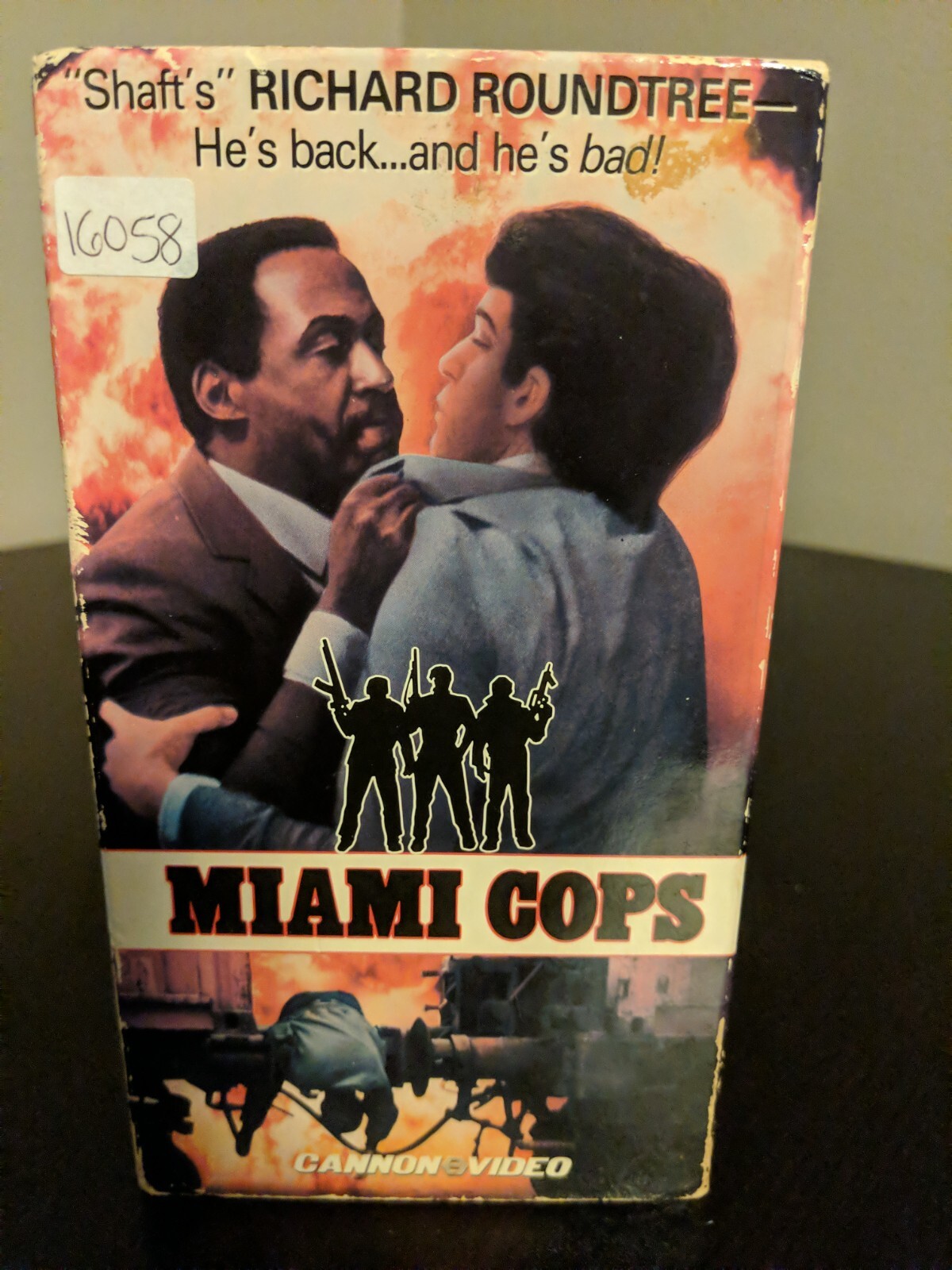 Miami Cops (VHS) 1989 Action Sleaze Shaft's Richard Roundtree 80s ...
