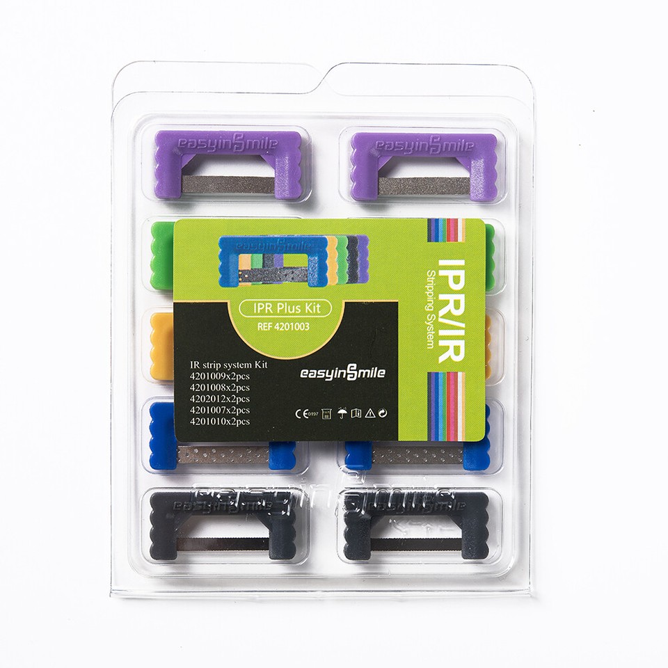 USA 10Pcs Orthodontics IPR/IR Interproximal Reduction Strip Dental ...