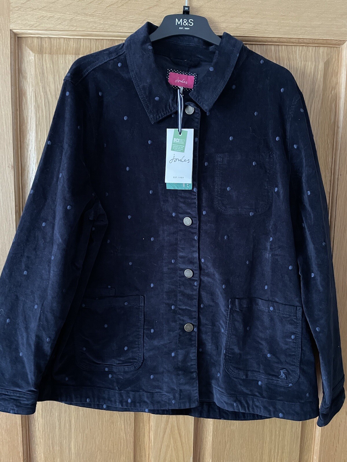 JOULES+Size+UK+6+Alice+Cord+Jacket+%28Navy+Spot%29 for sale online | eBay