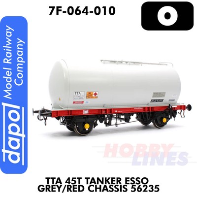 TTA 45T Tanker Esso Grey/red Chassis 56235 Drawing A2 1:43.5 O Dapol 7F ...
