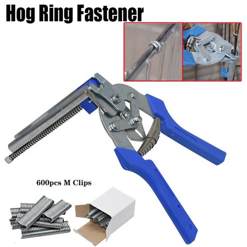 Hog Ring Pliers Fencing Gun Fastener Stapler M Nailer Ringer Tool W ...