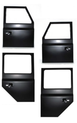 Land Rover Defender Front and Rear Door Kit - Right and Left Hand Doors ...
