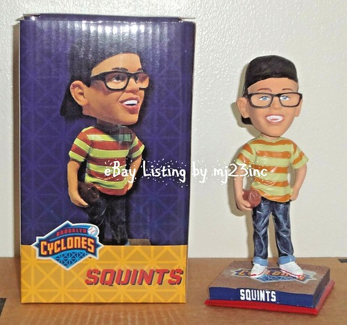 SQUINTS BOBBLEHEAD THE SANDLOT MOVIE 25th ANNIVERSARY BROOKLYN CYCLONES ...
