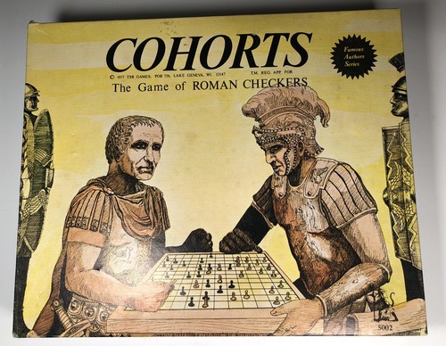 Vintage 1977 Cohorts Roman Checkers TSR Games L. Sprague de Camp ...