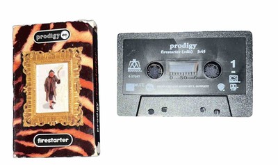 Prodigy - Firestarter [UK Cassette Tape Single] Tested Great Condition ...