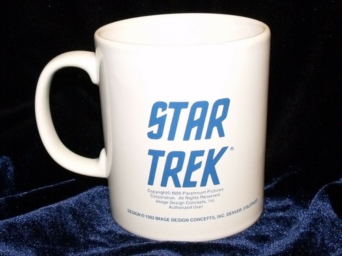 Star Trek Coffee Mug Tea Cup Transporter Capt. Kirk Spock McCoy | eBay