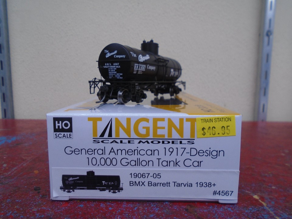 Tangent General American 1917-Design 10,000 Gallon Tank Car Barrett ...