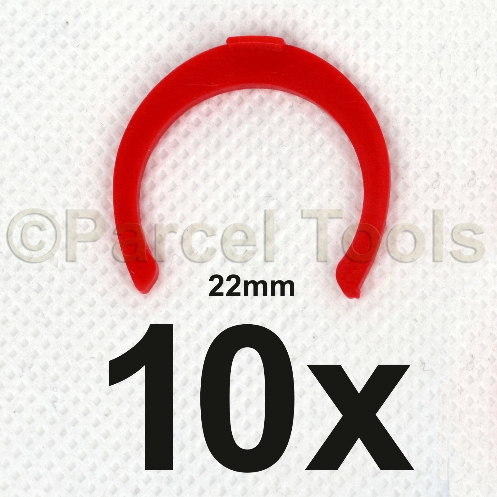 10/15/22mm 10-Pack COLLET LOCKING CLIPS Red / Blue for JG Speedfit Pipe ...