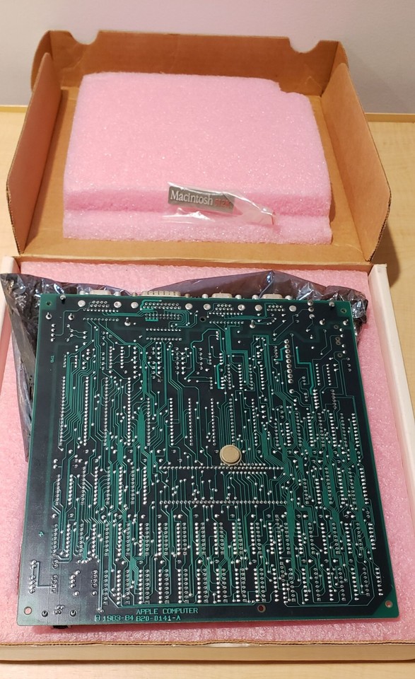 WORKING Macintosh 512k Logic Board/Memory Expansion Kit M2515 (Mac 1984 ...