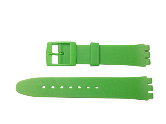 Resin Swatch Replacement Watch Strap Plastic Swatch - 17mm (20mm) In 12 ...