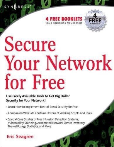 Secure Your Network for Free by Eric Seagren (2007, Perfect) for sale ...