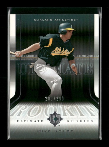 2004 Upper Deck Ultimate Collection #186 Mike Rouse #/299 | eBay