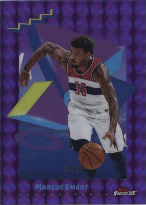 2024-25 Topps Finest - Uncommon Marcus Smart, Marcus Smart #142 Purple ...