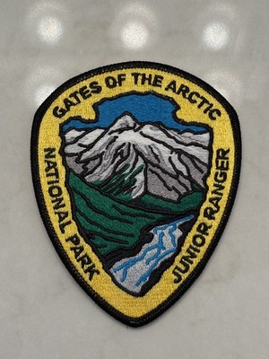 GATES OF THE ARCTIC NATIONAL PARK JUNIOR RANGER PATCH RARE COLLECTIBLE ...
