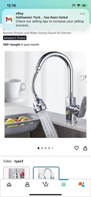 Three Modes Of Water Discharge Kitchen Faucet Sprayer | eBay