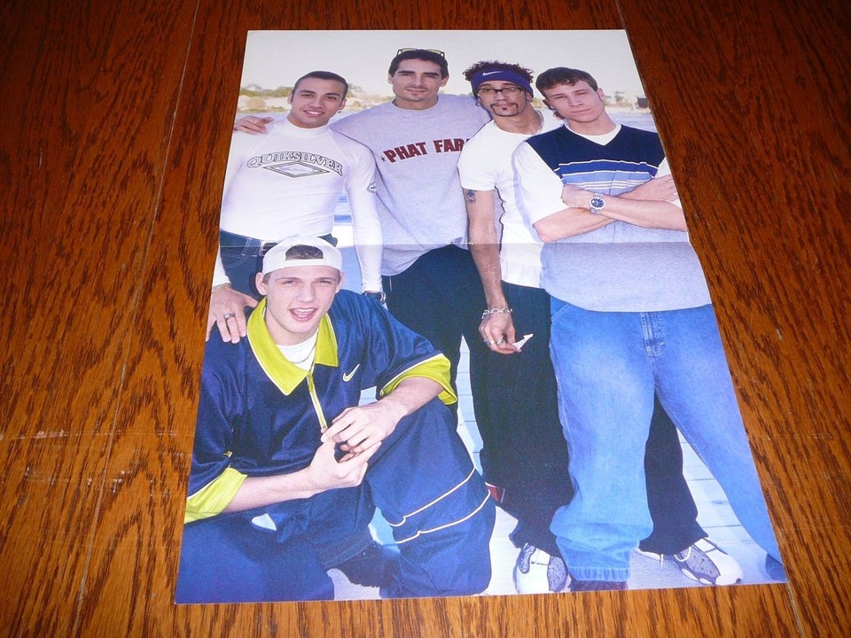 Hanson poster Zak Isaac Taylor Backstreet Boys BSB Kevin Richardson ...