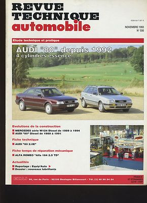 (5B)REVUE TECHNIQUE AUTOMOBILE AUDI 80 4 cylindres essence | eBay