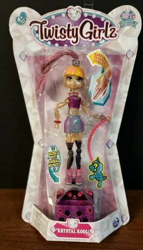 LOT of 6 Krystal Kool TWISTY GIRLZ Series 1 Figures + Secret Mystery ...