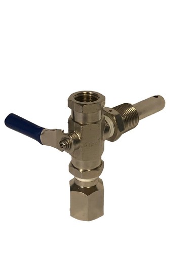 Fire Hydrant Flow Diffuser Pitot tube assembly with snubber, 1/4 ...