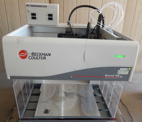BECKMAN COULTER BIOMEX NX S8 LAB AUTOMATION WORKSTATION CAT # 989886 ...