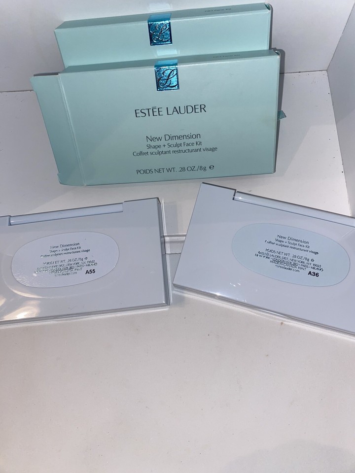 2x ESTEE LAUDER - NEW DIMENSION - SHAPE + SCULPT FACE KIT - .28 OZ Each ...