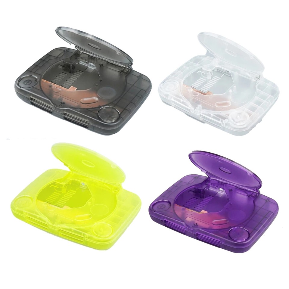 Replacement Plastic Housing Shell Translucent Case for Playstation One ...